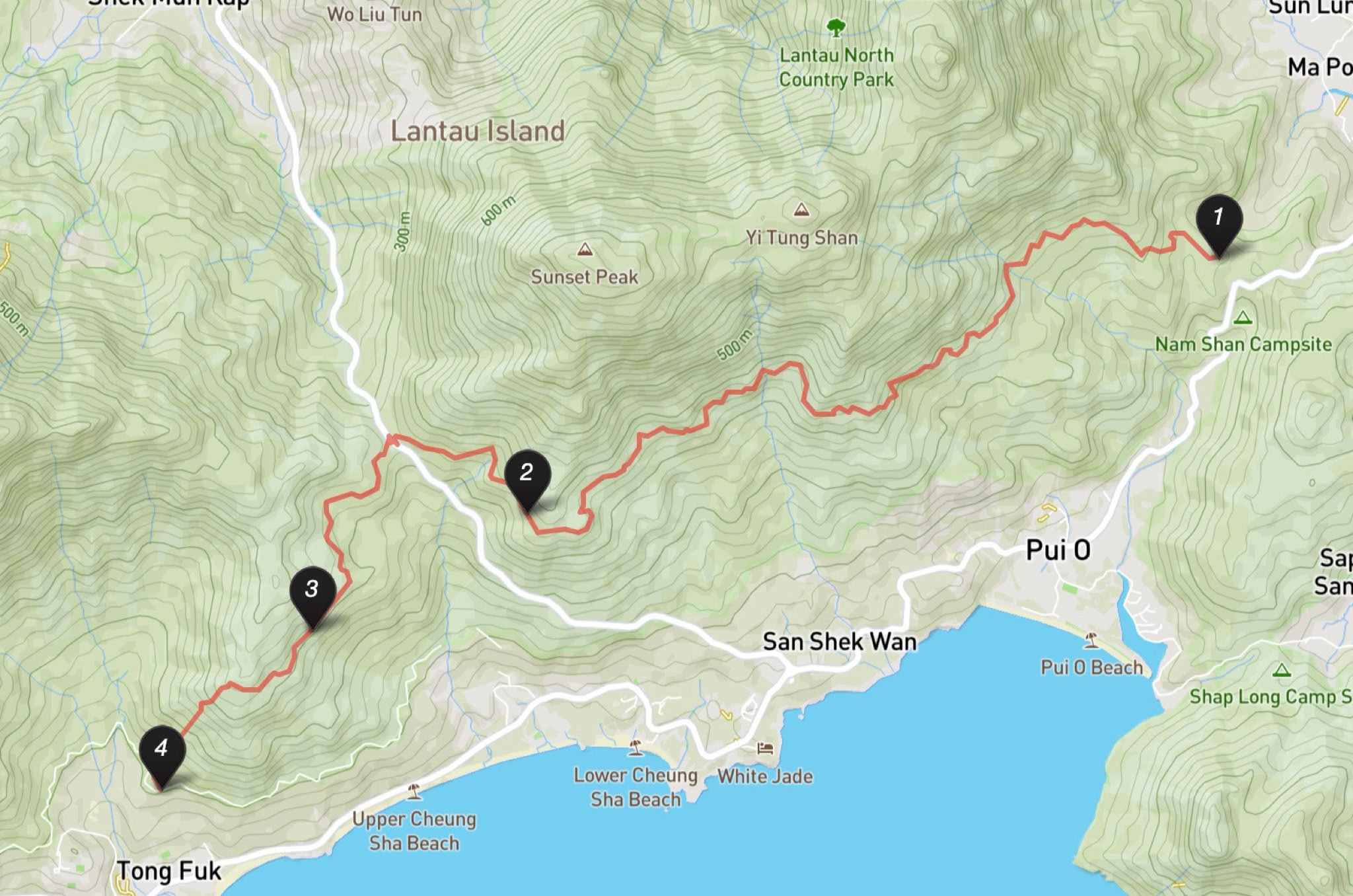 South Lantau Country Trail - Hikingbook